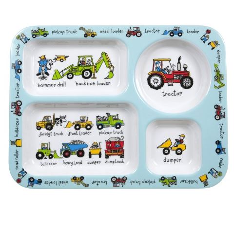 Meal Trays & Placemats : Working Wheels Compartment Meals Tray